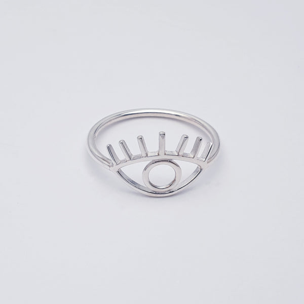 Sterling Silver Mystic Eye Ring – Silver Scene