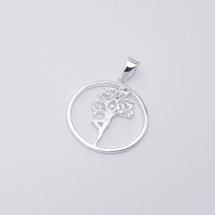 Sterling Silver Living Tree Of Life Pendant – Silver Scene